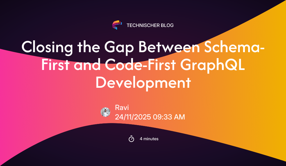 Finly - Closing the Gap Between Schema-First and Code-First GraphQL ...